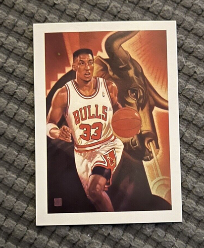 Scottie Pippen 1991 NBA HOOPS #506 BASKETBALL CARD | eBay
