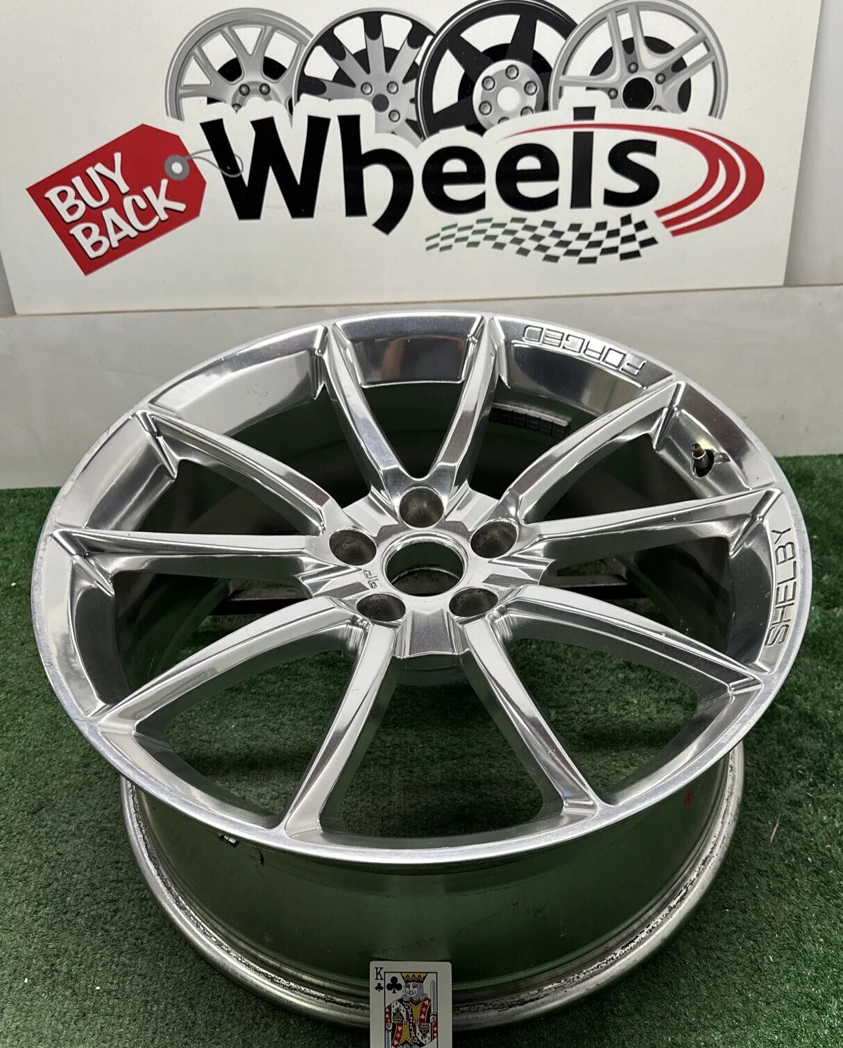 20" Shelby Forged Super Snake Alcoa Wheel Rim 20x9 Polished GT500 ...