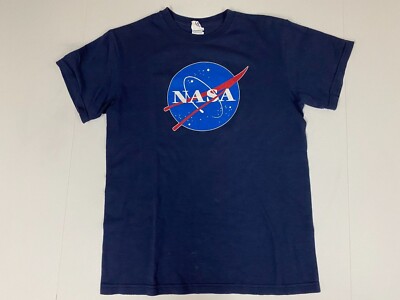 Nasa Mens Shirt Small blue universe space | eBay