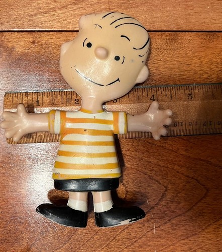 Vintage - Peanuts Linus 5" Rubber Figure Hong Kong ~ | eBay