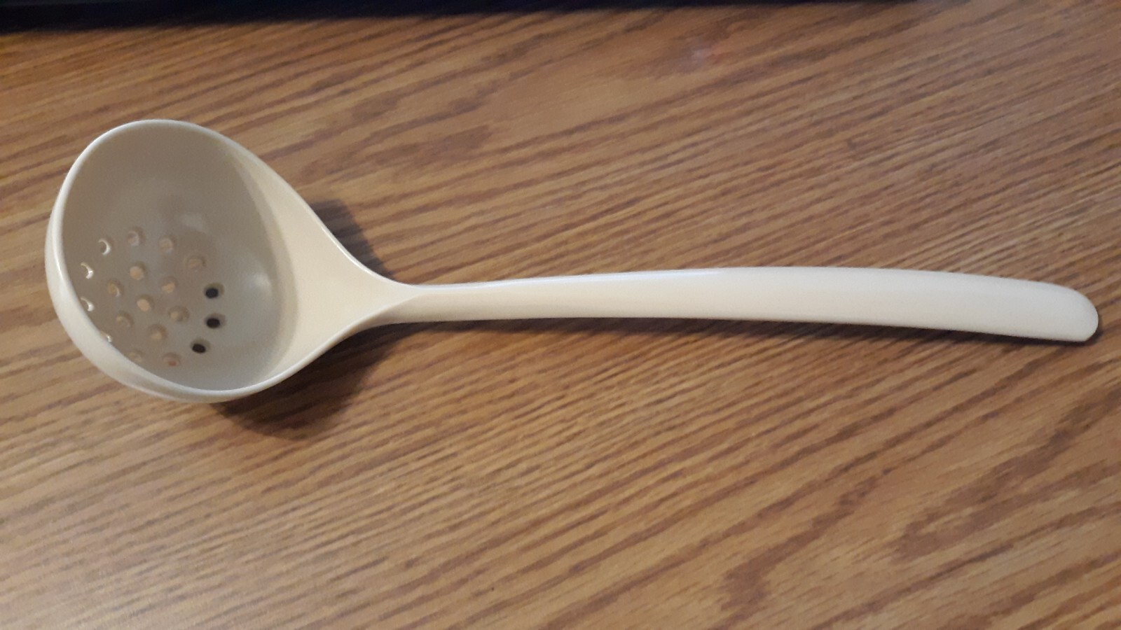 Copco Beige Ladle straining soup Slotted spoon 11 1/2 inch Melamine ...