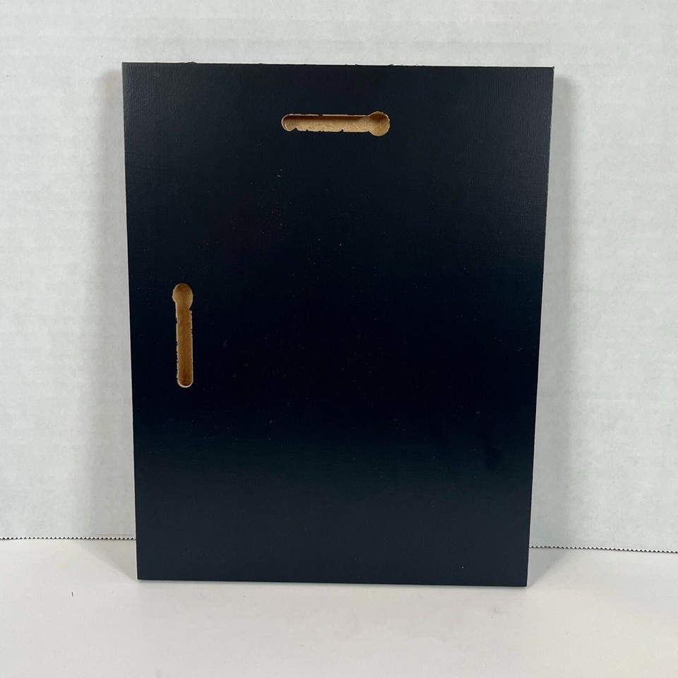 Black Finish Blank Plaque, DIY Craft Black Sign Blank, Multiple Sizes ...