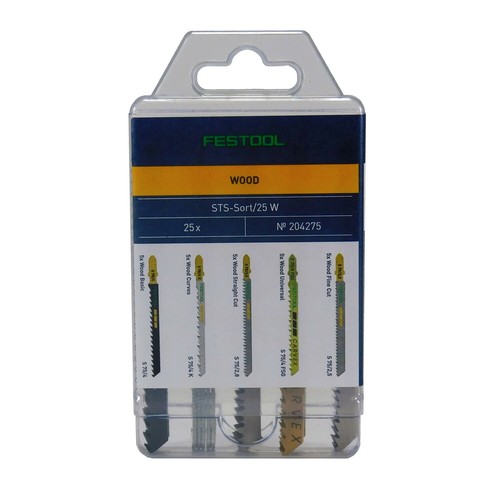 Festool Stichsägeblatt-Set Holz STS-Sort/25 W 25-teilig 204275 | eBay