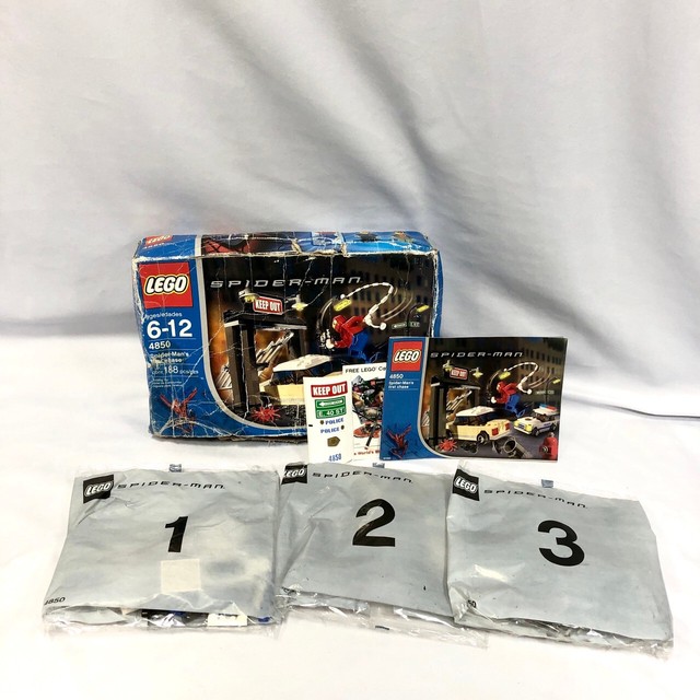 LEGO Spider-Man: Spider-Man's first chase (4850) for sale online | eBay