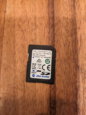 Allen-Bradley 1784-SD2 2GB Digital Memory Card ControlLogix 1784SD2 | eBay