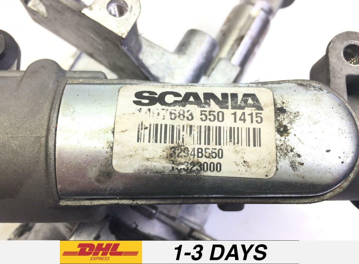 1910511 1744754 Steering Lock W/ steering Bracket Contacts Scania P G R ...