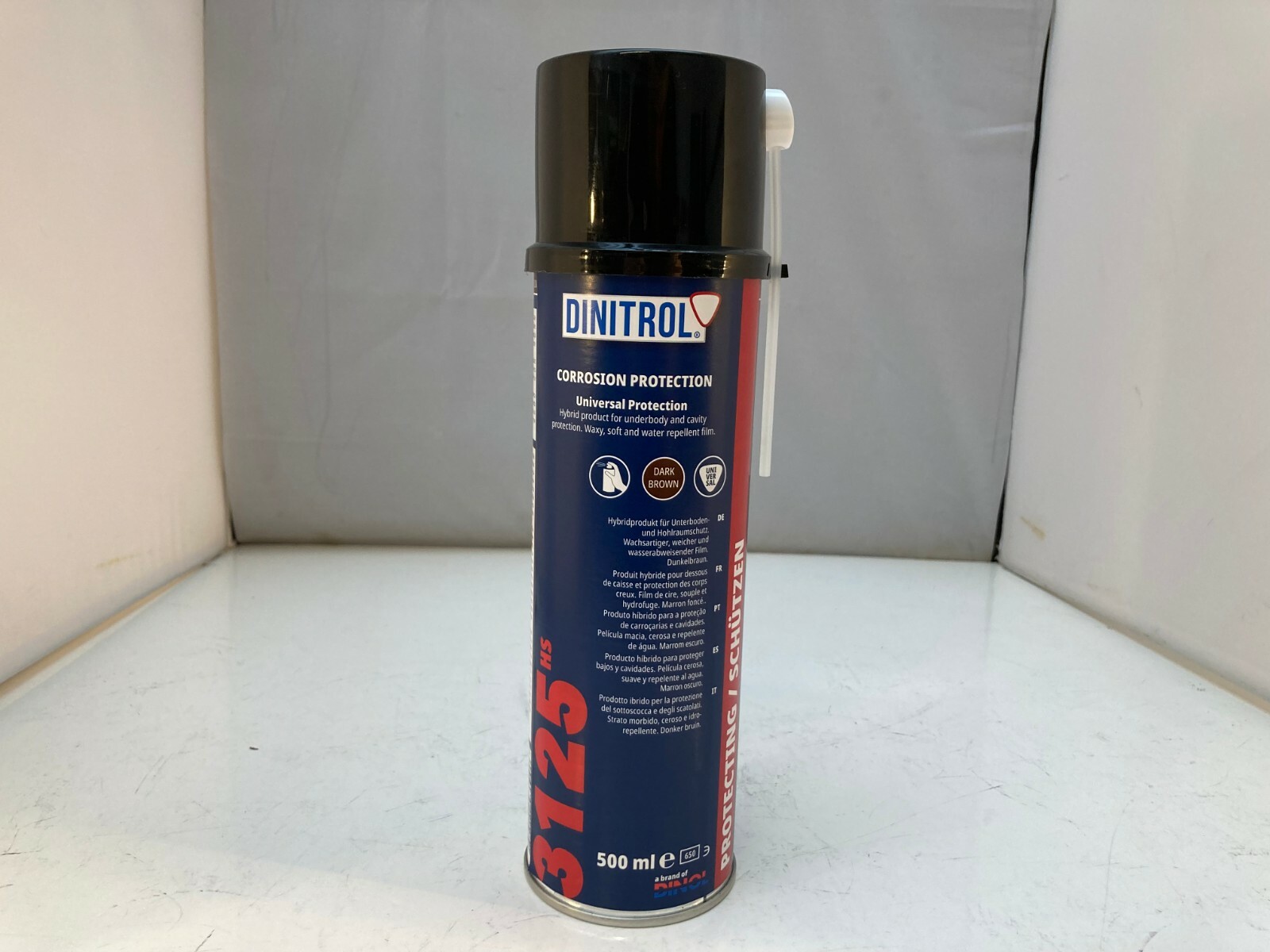 DINITROL 3125 HS Original Rust Proofing High Solids 500ml Aerosol Spray ...