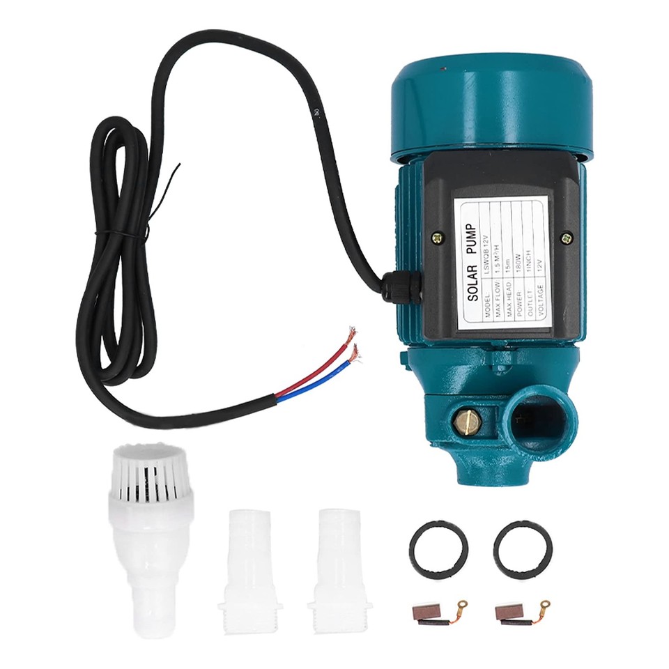 Solar Well Pump Kit, Lake Pump For Irrigation, DC 12V 180W Water ...