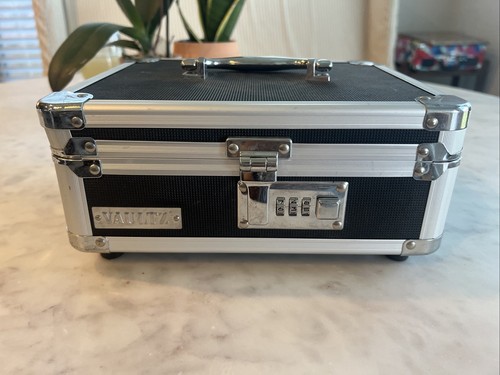 Vaultz Locking Cash Box With Working Combination, 8x10x4 | eBay