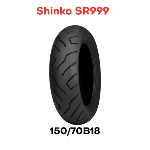New Shinko 999 SR999 SR Motorcycle Tire Rear 150/70B18" 150 70 18" 56H ...