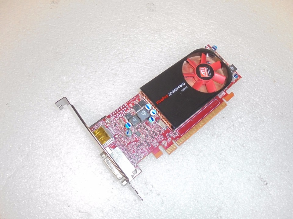ATI FIREPRO 3D V3800 512MB DVI FH DP PCI-E 109-C02171-11 | eBay