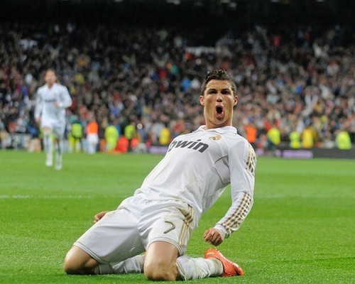 Real Madrid CRISTIANO RONALDO Glossy 8x10 Photo Poster Football Print ...