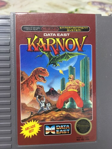 Video Game - Nintendo NES - KARNOV - Pre-Owned - Cartridge Only | eBay