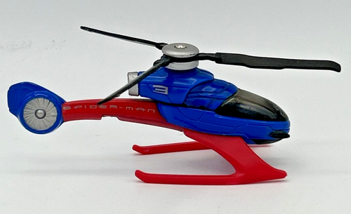 2007 Marvel Muscle ~ The Amazing Spider-Man Helicopter ~ 4" Long ~ Die ...