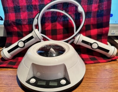 Sharper Image LED Virtual Space Pong 1-2 Players | eBay
