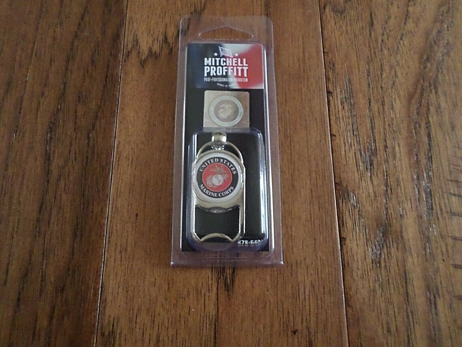 MILITARY MARINE CORPS EGA METAL KEY CHAIN / KEY RING BOTTLE OPENER EGA ...