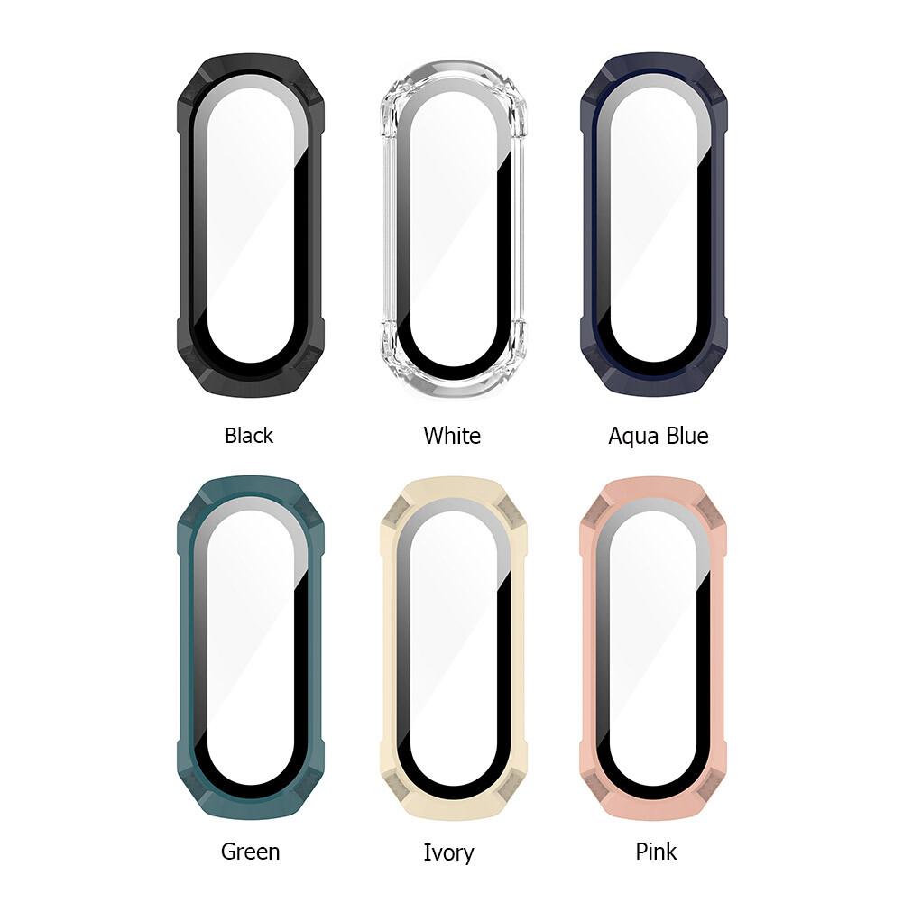 TPU Full Screen Protector Case Cover Dustproof Anti-Drop for Mi Band 4 ...