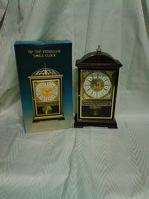 Tip Top Pendulum Table Clock | eBay