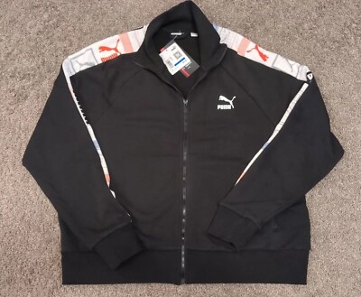 NWT Black Puma Zipper Jacket-B1 | eBay