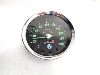 1971 1972 1973 1974 FORD PANTERA DE TOMASO 200 MPH SPEEDOMETER ORIGINAL ...