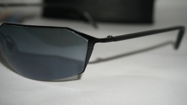 Blinde New The Matrix Agent Smith Black/Black Sunglasses Made Japan ...