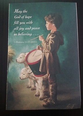 A CHRISTMAS GREETING FROM GUIDEPOSTS - LITTLE DRUMMER BOY COVER 1999 | eBay