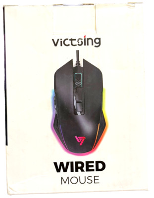 VictSing Wired RGB Gaming Mouse - Black - Model PC311A - NEW - Computer ...