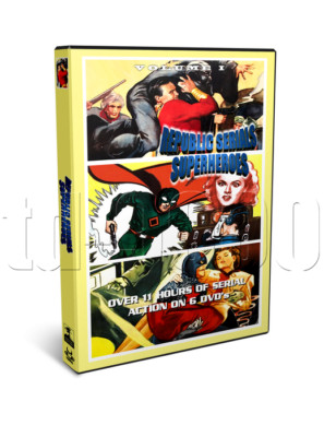 Republic Serials Superheroes Volume 1 - Three Movie Serial Cliffhangers ...