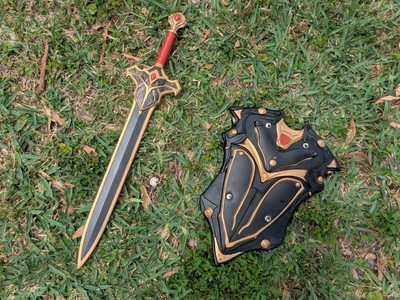 20 inch Polyurethane foam Sword and shield | eBay