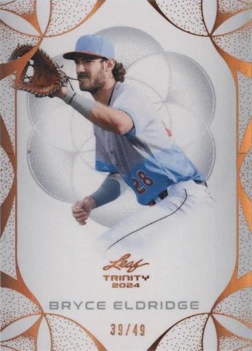 2024 Leaf Trinity - Bryce Eldridge #31 Bronze /49 (RC) for sale online ...