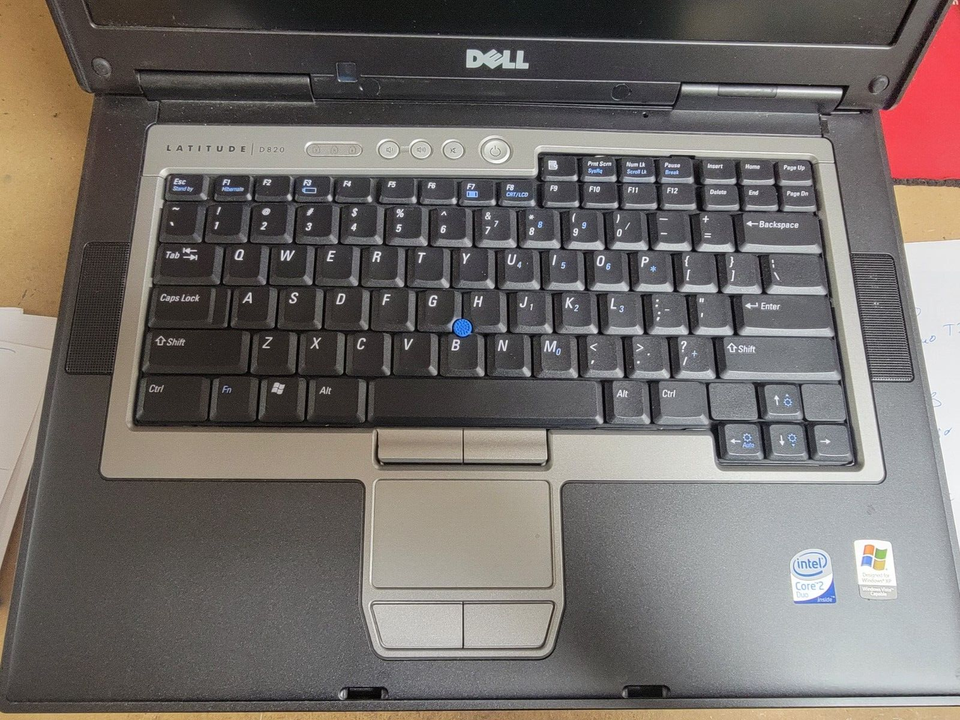 DELL LATITUDE D820 LAPTOP CORE 2 DUO 1GB 120GB HDD WINDOWS XP ...