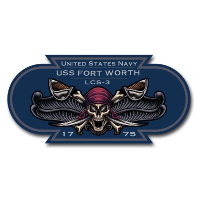 USS Fort Worth LCS-3 Surface Warfare Device Prior Service 1775 5 ...