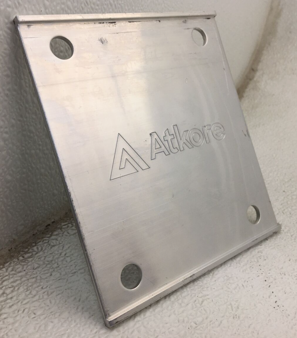 SPS-A6-4 ATKORE STRAIGHT SPLICE PLATE CONNECTOR 4 HOLE ALUMINUM | eBay