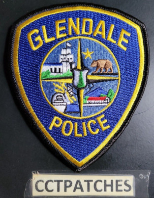 GLENDALE, CALIFORNIA POLICE SHOULDER PATCH CA | eBay