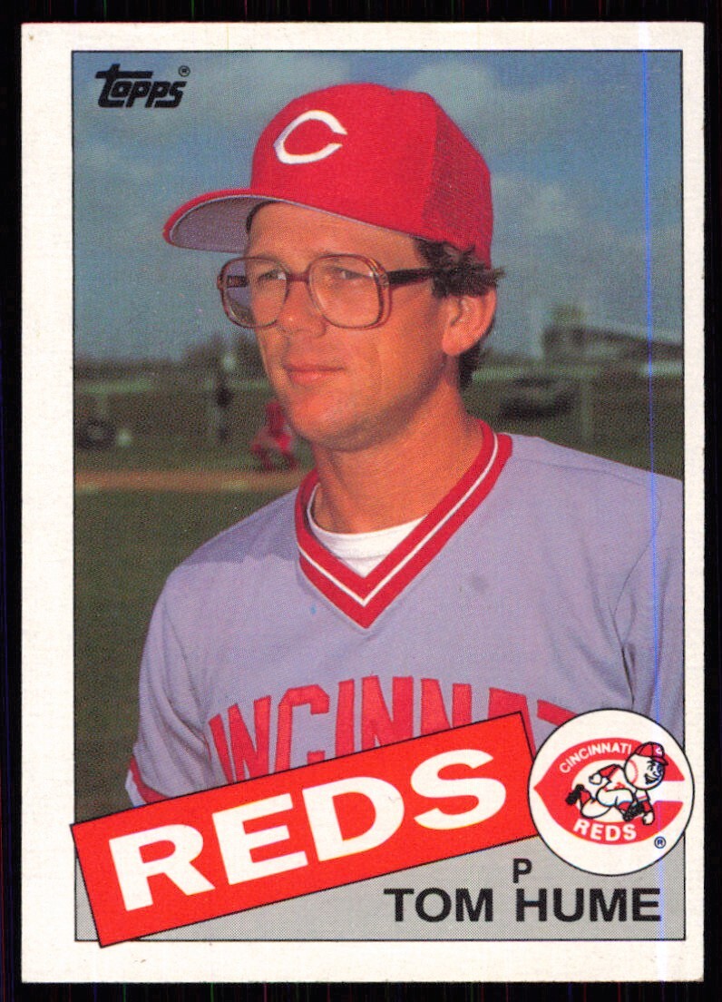 1985 Topps Tom Hume Cincinnati Reds #223 | eBay
