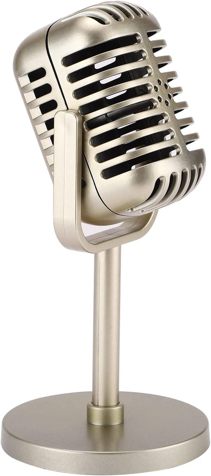 Microphone Vintage Look Old Style Dynamic Vocal Classic Retro Studio ...