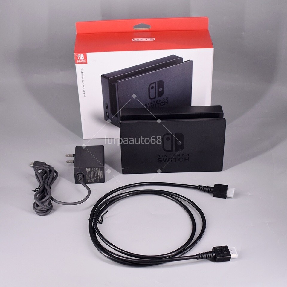 Original Nintendo Switch Charging Dock + AC Adapter Power Cable + HDMI ...