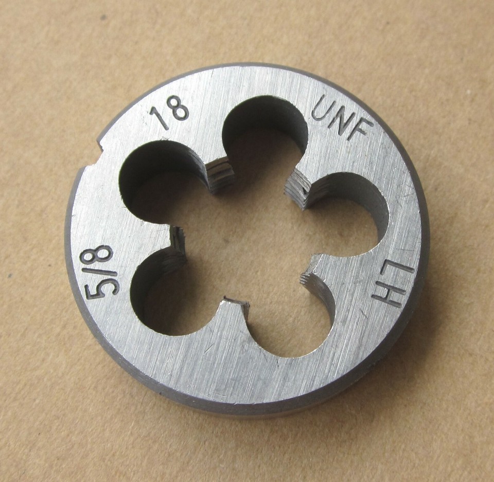 Unified Standard Left hand Thread Die UNC UNF UNS 1/4 5/16 3/8 5/8 3/4 ...