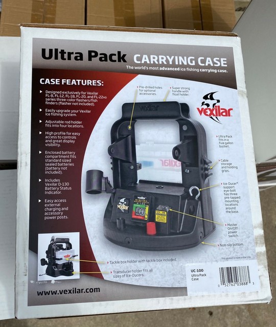 Vexilar UC100 Ultra Pack Carrying Case for sale online | eBay