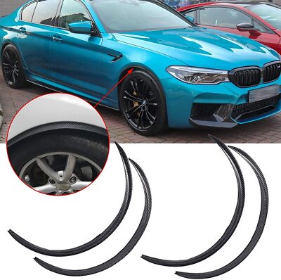 Universal Car Wheel Eyebrow Arch Protector Trim Lips Fender Flares ...