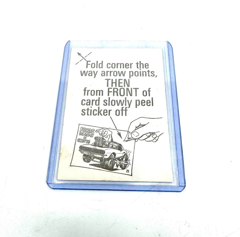 Donruss Original Odd Rods - Sticker / Trading Cards | eBay