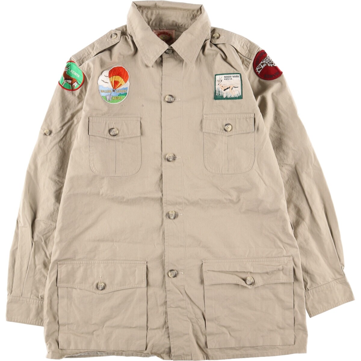 80'S Banana Republic Old Tag Safari Jacket Men's L Vintage 80'S Banana Republic Old Tag Safari Jacket Men's L Vintage