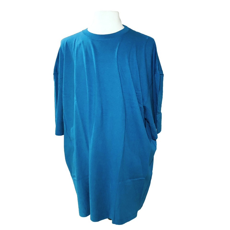 Mens Heavyweight T Shirts Plain Short Sleeve Tee Cotton BIG TALL 4XL to ...