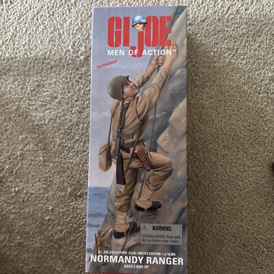 Vintage G.I. JOE Normandy Ranger 12" Action Figure Hasbro 1998 | eBay