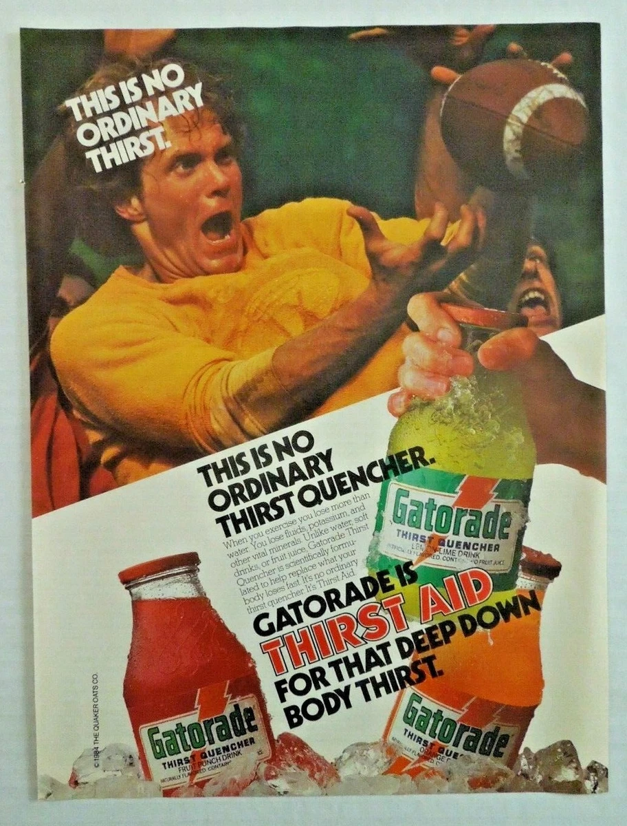 Gatorade Magazine Ads