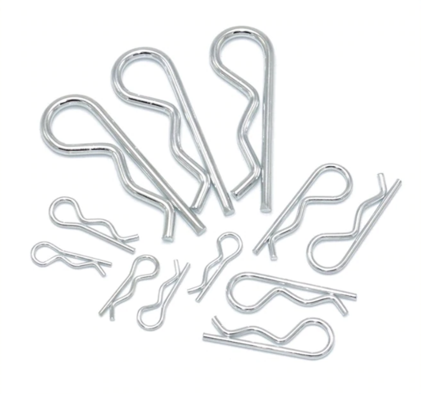 20 Federstecker Karosserieklammer Splint Karosserie Halter RC Modellbau ...