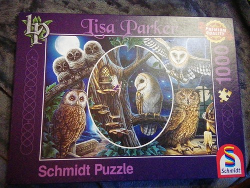 Schmidt Puzzle Lisa Parker, Geheimnisvolle Eulen, 1000 Teile Puzzle ...