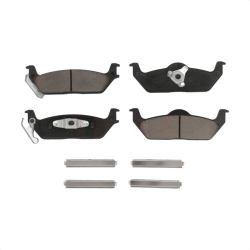 Rear Ceramic Disc Brake Pads For Ford F-150 Lincoln Mark LT CMX-D1012 ...