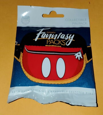Disney Pins Fanntasy Packs Fanny Packs Mystery Bag 5 Pins SEALED FREE ...