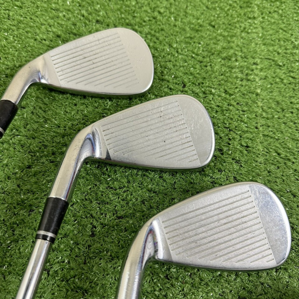 READ Macgregor V-Foil M455 Forged Iron Set 3-8 Irons Regular Flex Steel ...